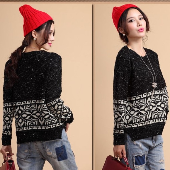 Sweaters | Patterned Sweater | Poshmark